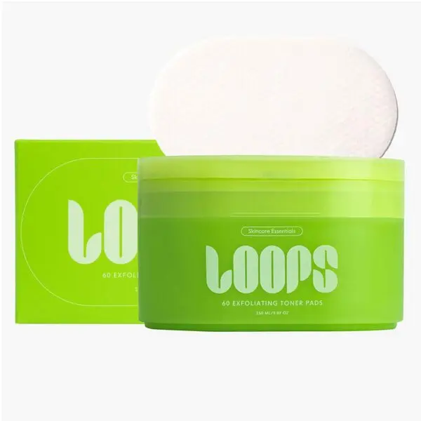 LOOPS BEAUTY Skincare Essentials Exfoliating Toner Pads - One-color