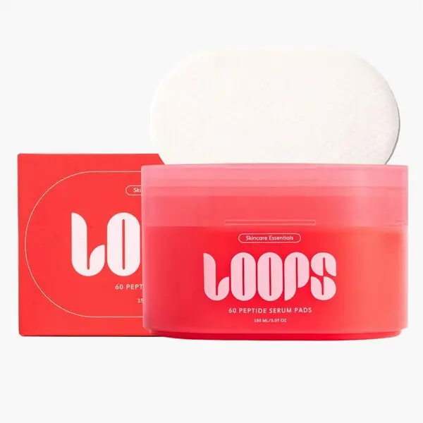 LOOPS BEAUTY Skincare Essentials Peptide Serum Pads - One-color