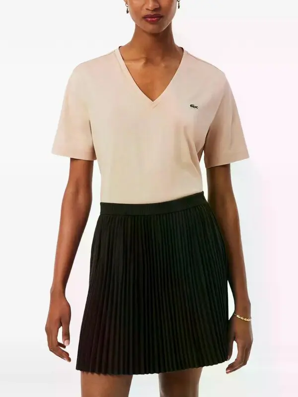Lacoste V-neck T-shirt - Neutrals