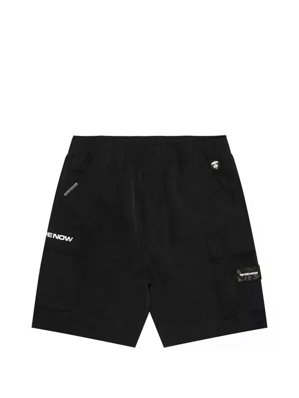 AAPE BY *A BATHING APE Logo Cargo Shorts
