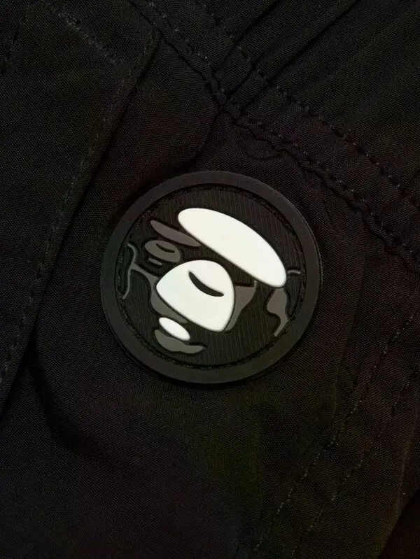 AAPE BY *A BATHING APE Logo Cargo Shorts
