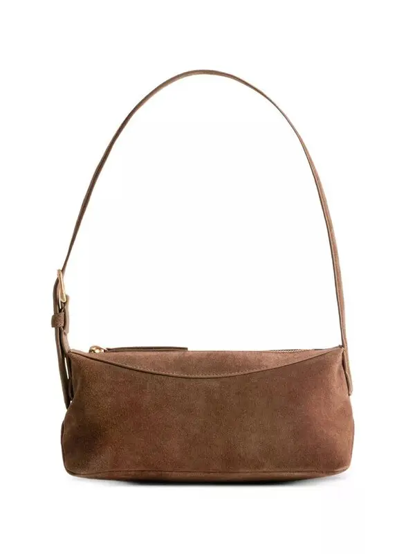 YU MEI Bobby Suede Shoulder Bag - Brown