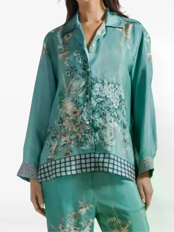 Seventy Printed Floral Shirt