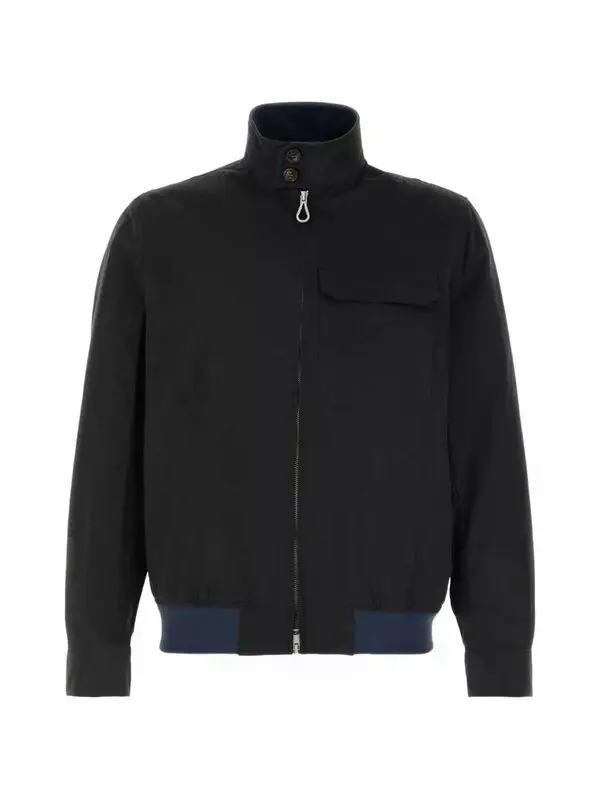 PALTO' Zip-up Jacket - Black
