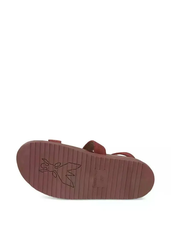 Patrizia Pepe Buckle Strap Leather Sandals