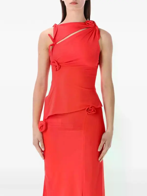 Coperni Flower Top - Red