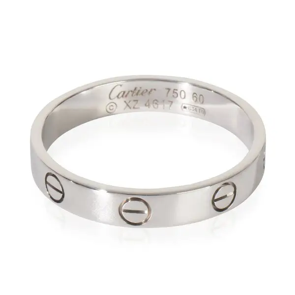 CARTIER 18k White Gold Love Ring - White_gold