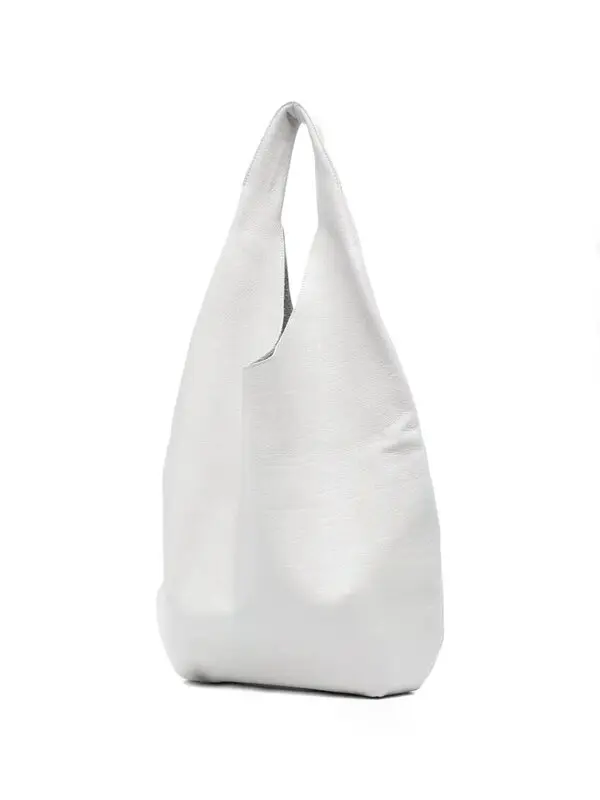 A.p.c. Le Neige Leather Tote Bag - Grey