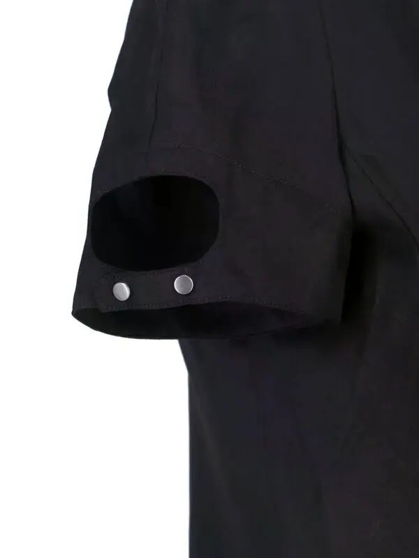 DIESEL® Button-up Dress With Cut-out Sleeves