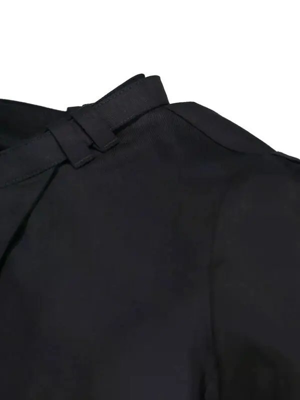 DIESEL® Button-up Dress With Cut-out Sleeves