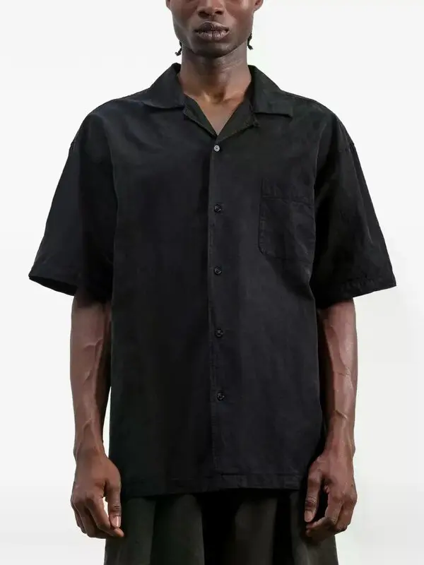 You Must Create Pocket Linen Shirt
