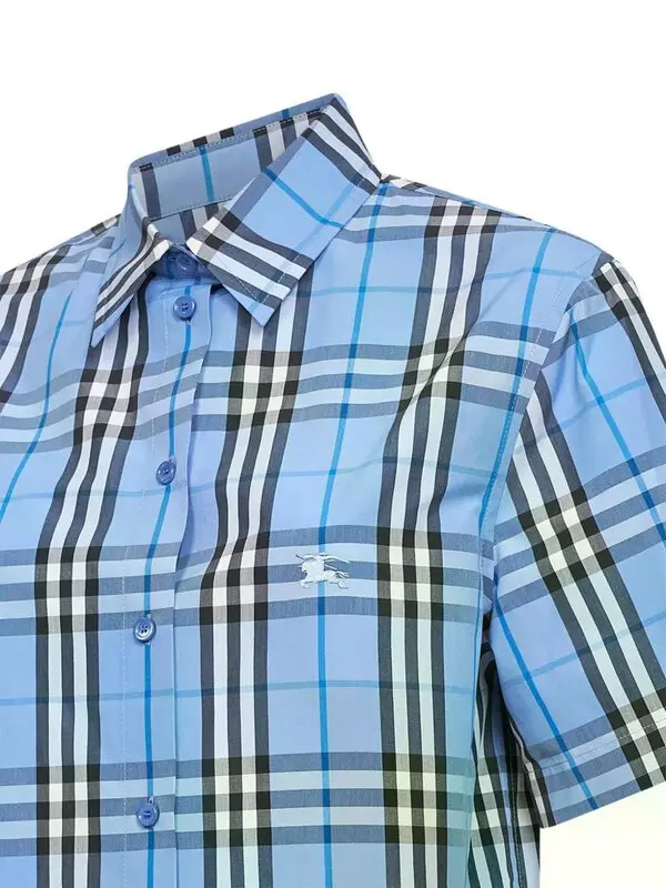 Burberry Equestrian Knight Check-print Shirt