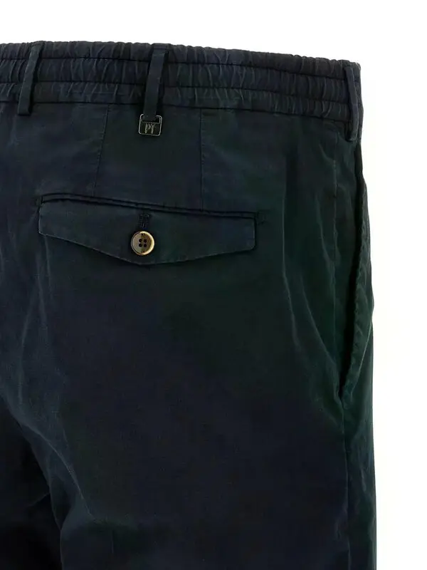 PT TORINO Buttoned Pleated Shorts