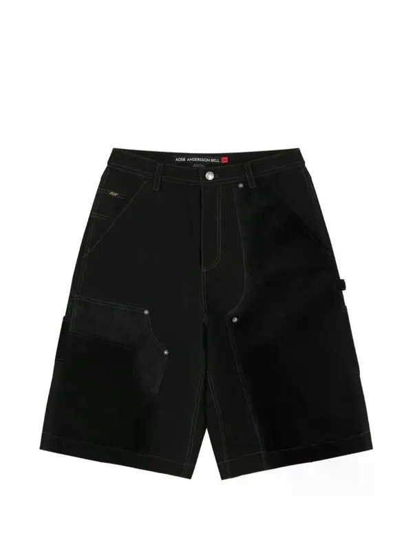 Andersson Bell Floral Print Denim Shorts