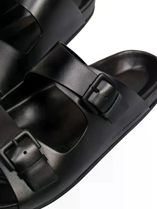 AMI Paris Buckle-strap Sandals