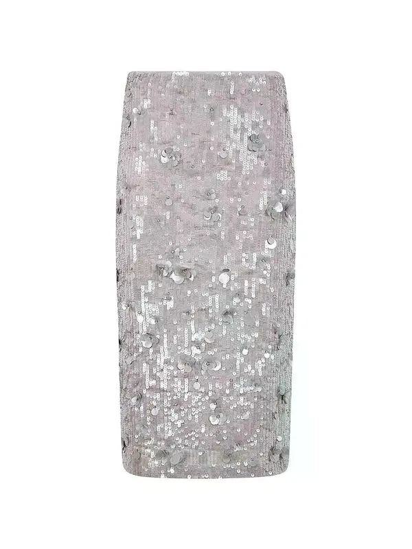 PARAH Sequin-embellished Midi Skirt