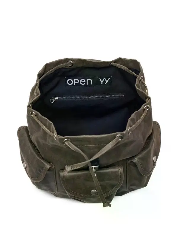 OPEN YY Flap-pocket Backpack