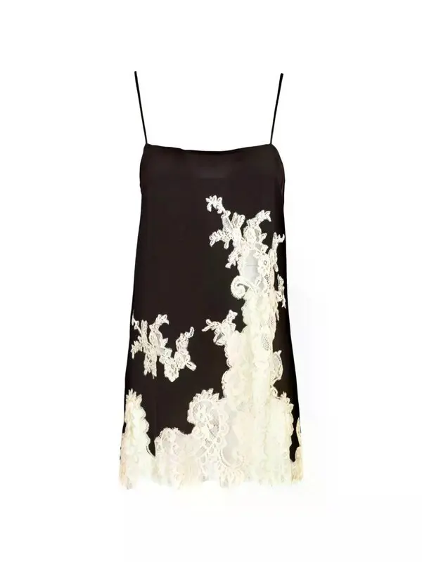 SEMICOUTURE Lace-appliqué Top