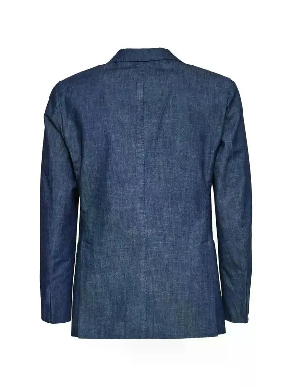 Boglioli Buttoned Blazer - Blue