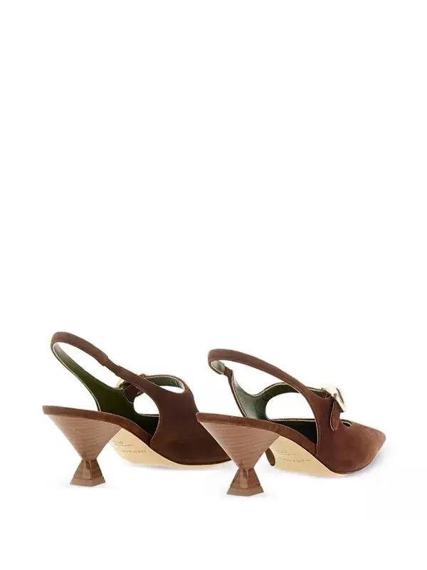 MARIA LUCA Buckle-slingback Pumps