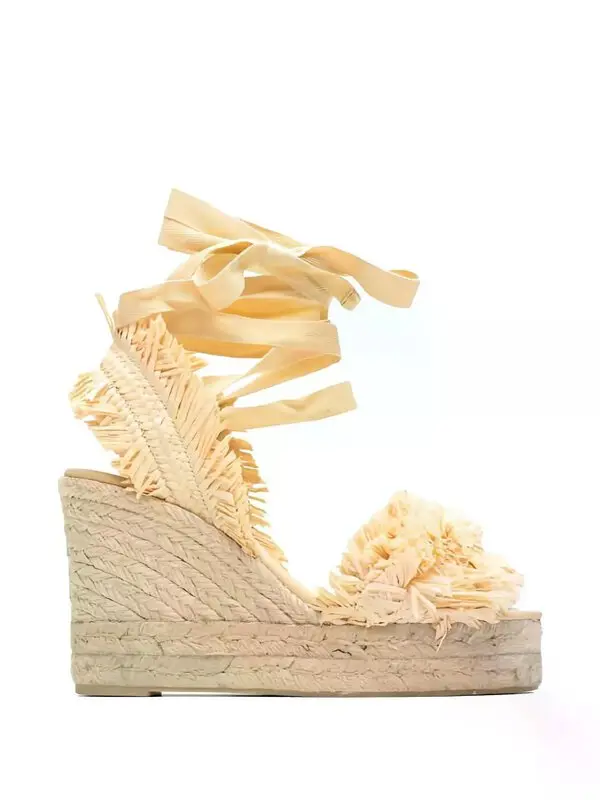 CastaÑer Fringed Strap Sandals
