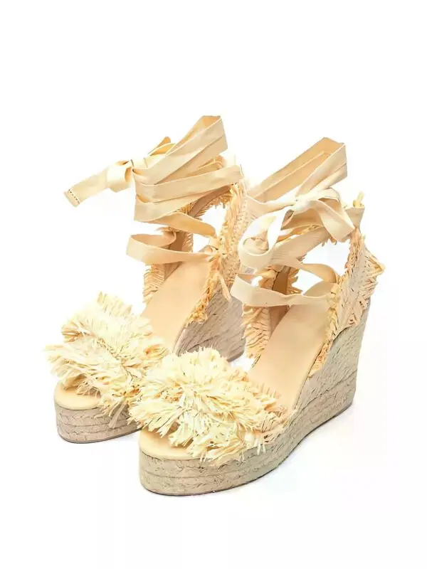 CastaÑer Fringed Strap Sandals