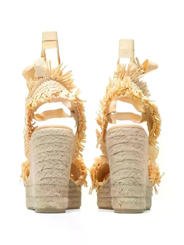 CastaÑer Fringed Strap Sandals