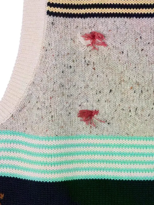 Paul Smith Embroidered Sleeveless Sweater