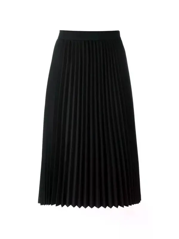 Comme Des Garçons Pleated Midi Skirt