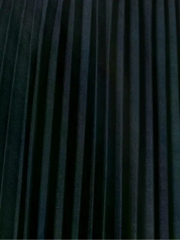 Comme Des Garçons Pleated Midi Skirt