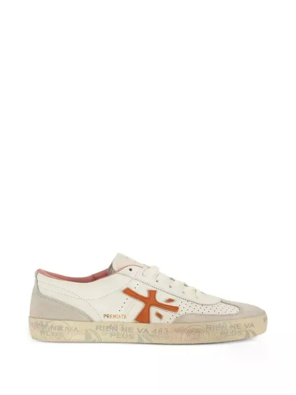 Premiata Leather Sneakers - Neutrals