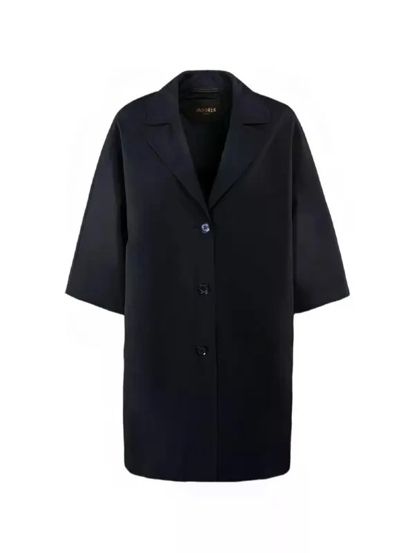 MOORER Lucilia Coat - Blue