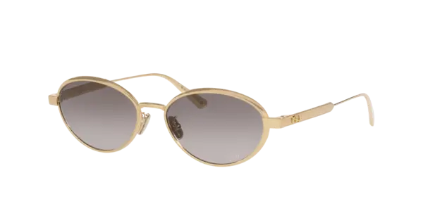 Dior Cannage Oval Sunglasses - Grey Gradient