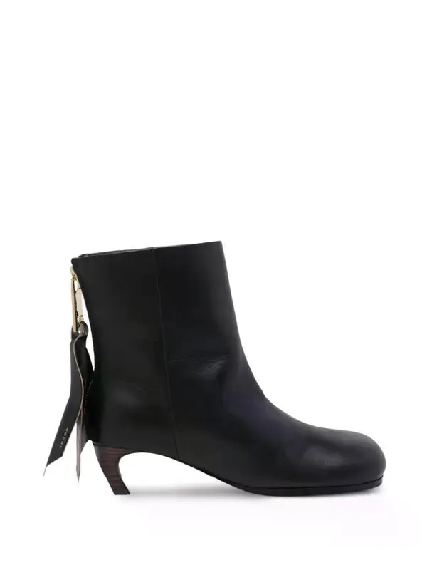 Sacai Round-toe Zip-fastening Boots