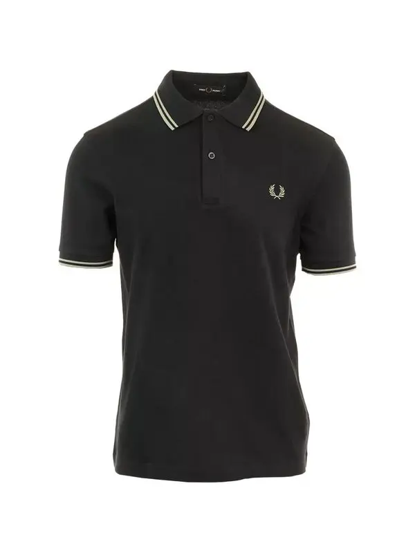 Fred Perry Logo-embroidery Polo Shirt - Blue