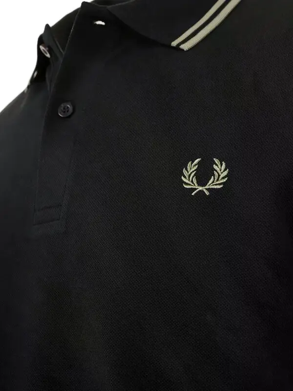 Fred Perry Logo-embroidery Polo Shirt - Blue