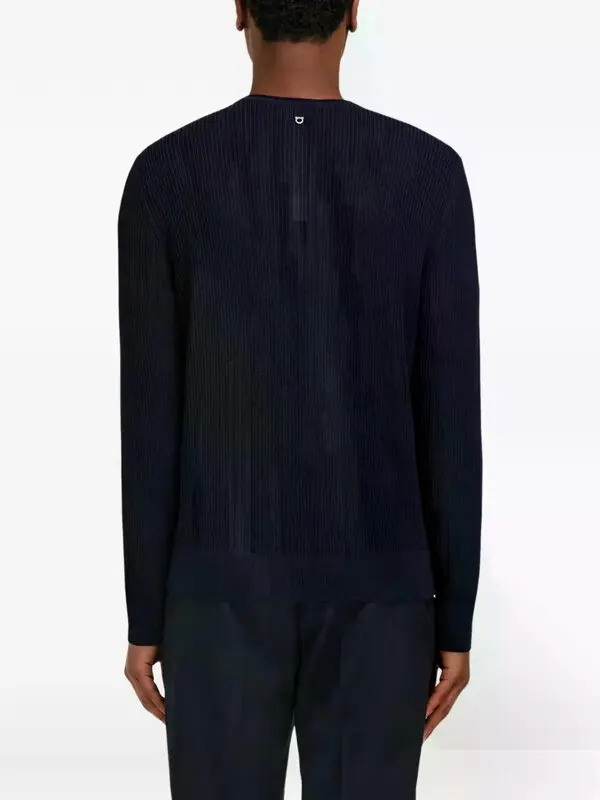 FERRAGAMO V-neck Cotton-viscose Sweater