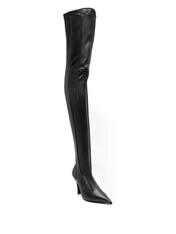 MUGLER 95mm Thigh-high Boots