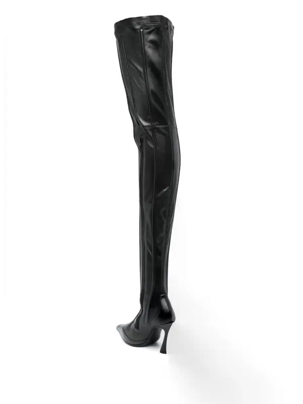 MUGLER 95mm Thigh-high Boots