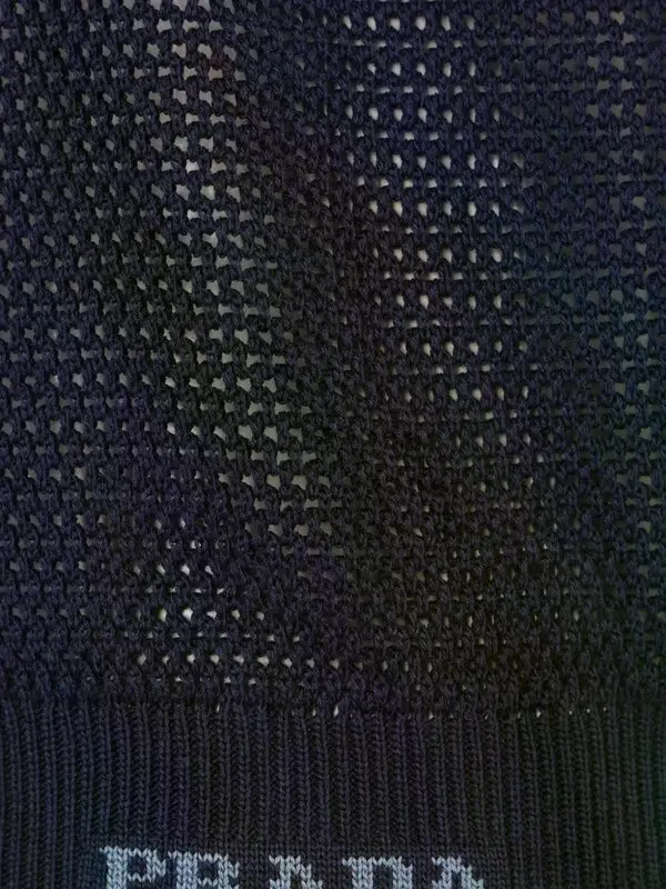 Prada Buttoned Short-sleeve Polo Shirt