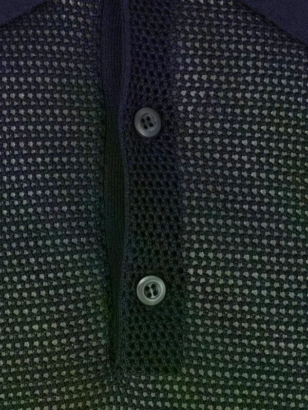 Prada Buttoned Short-sleeve Polo Shirt