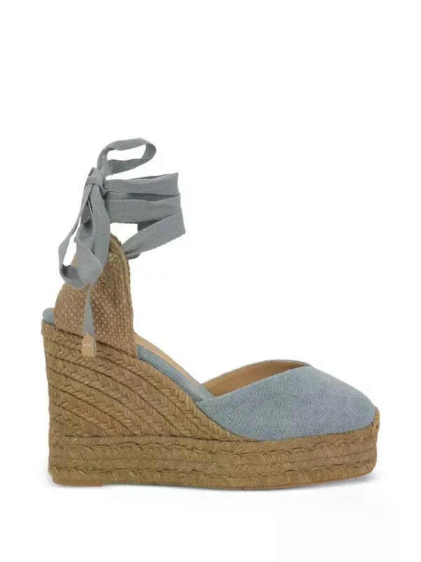 CastaÑer Chiara Tie-strap Wedge Sandals