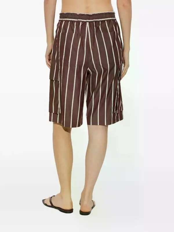 Rag & Bone Victoria Striped Cargo Shorts