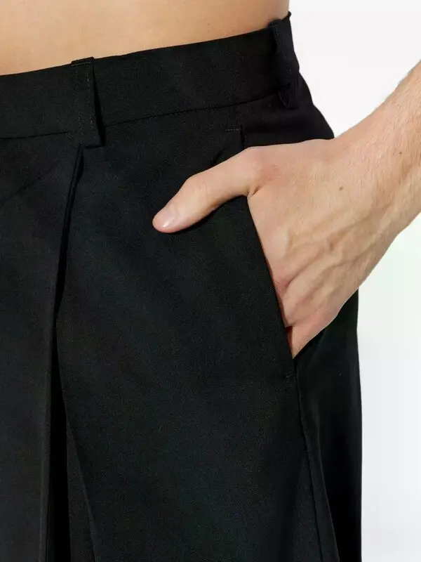 Casablanca Pleated Wide Leg Trousers