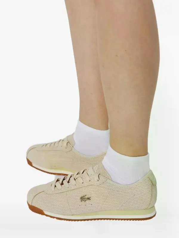 Lacoste Perforated Logo Sneakers