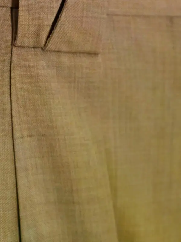 Versace Pleated Cuff Trousers