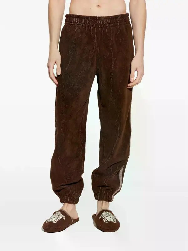 Versace Side Stripe Cotton Joggers