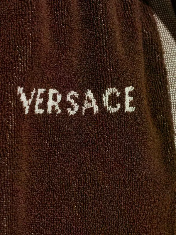 Versace Side Stripe Cotton Joggers