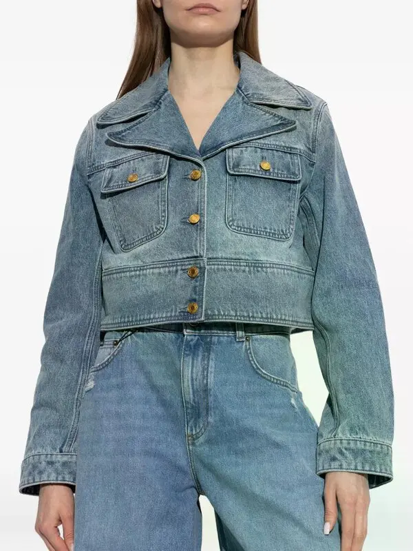 Michael Kors Buttoned Cropped Jacket