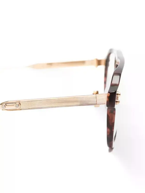 AKONI Tortoiseshell Browline Eyeglasses